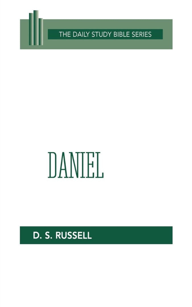Daniel Daily Study Bible — Aslan Christian Books