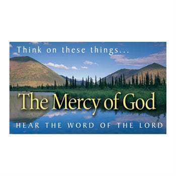 Scripture Leaflet Tracts - The Mercy Of God — Aslan Christian Books