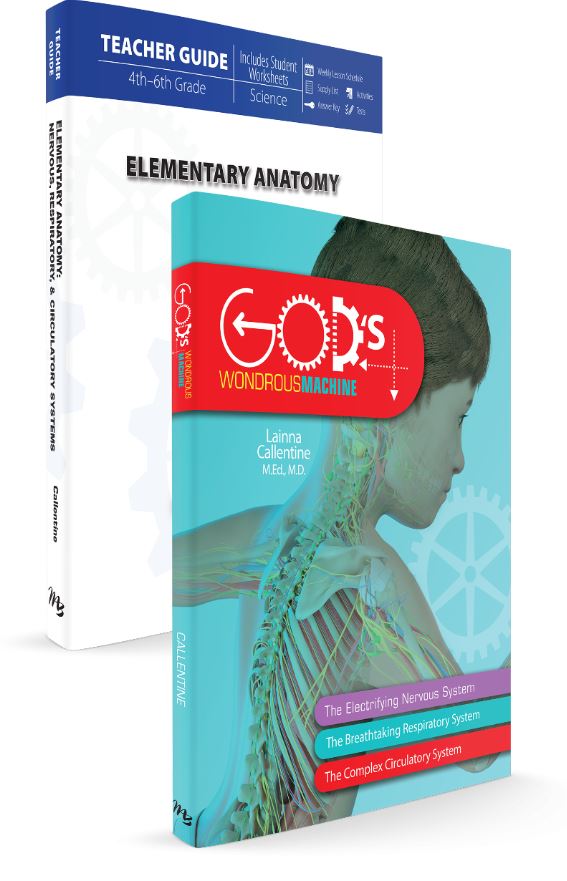 Elementary Anatomy Set (God'S Wondrous Machine) — Aslan Christian Books