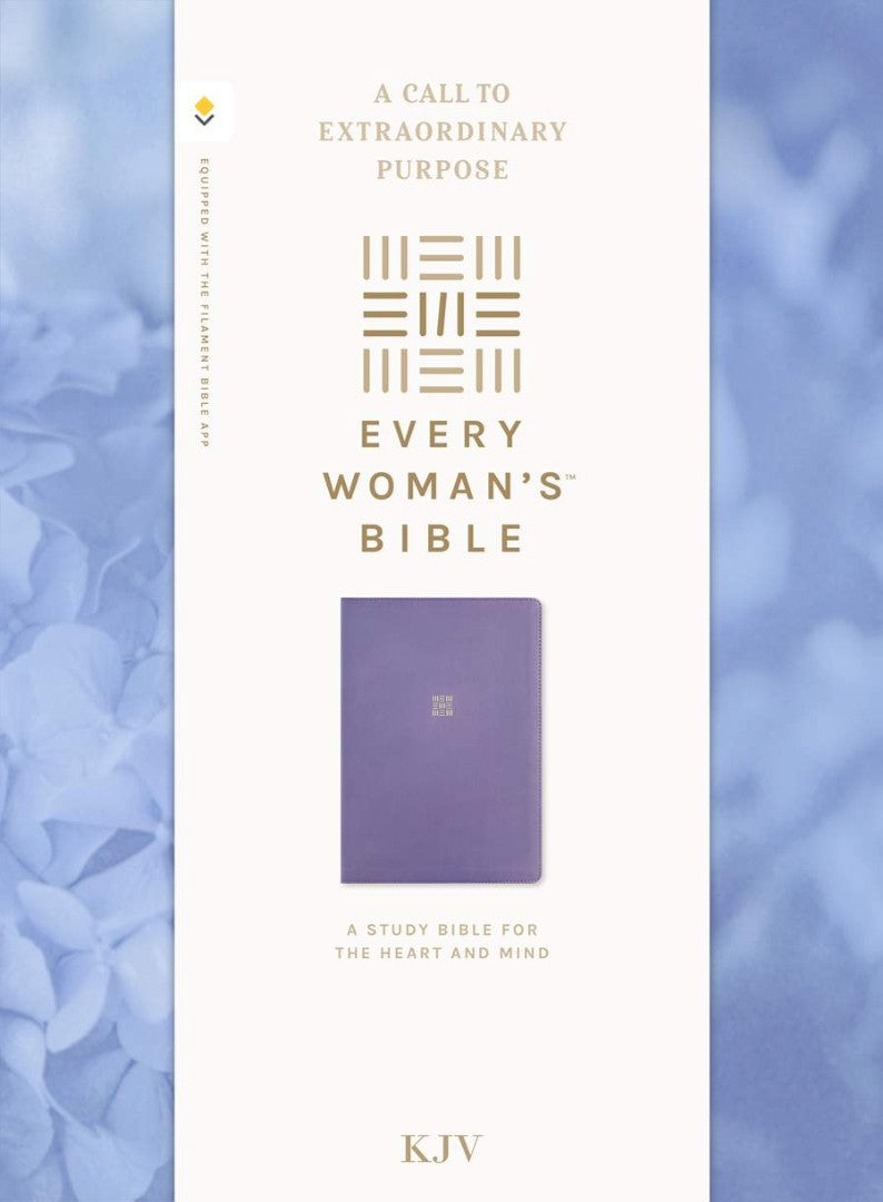 KJV Every Woman's Bible, Filament Enabled, Periwinkle — Aslan Christian ...
