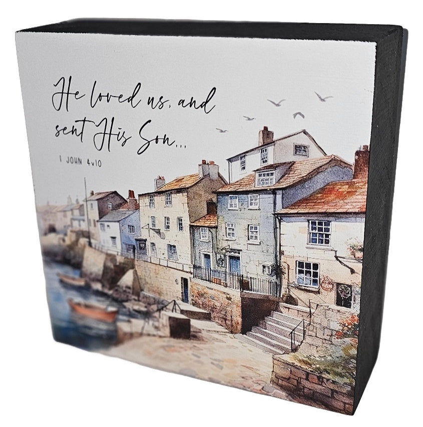He Loved Us And Sent His Son Harbour — Aslan Christian Books