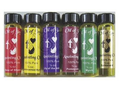 Anointing Oil Assorted Pack of 6 — Aslan Christian Books