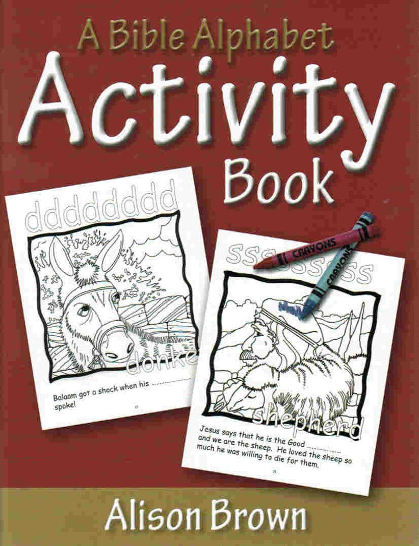 A Bible Alphabet Activity Book — Aslan Christian Books