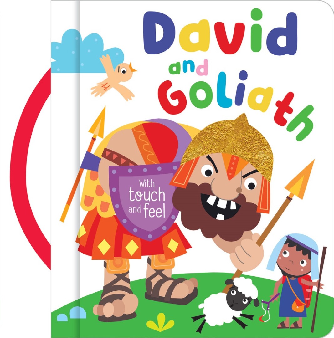 David and Goliath with Touch and Feel — Aslan Christian Books