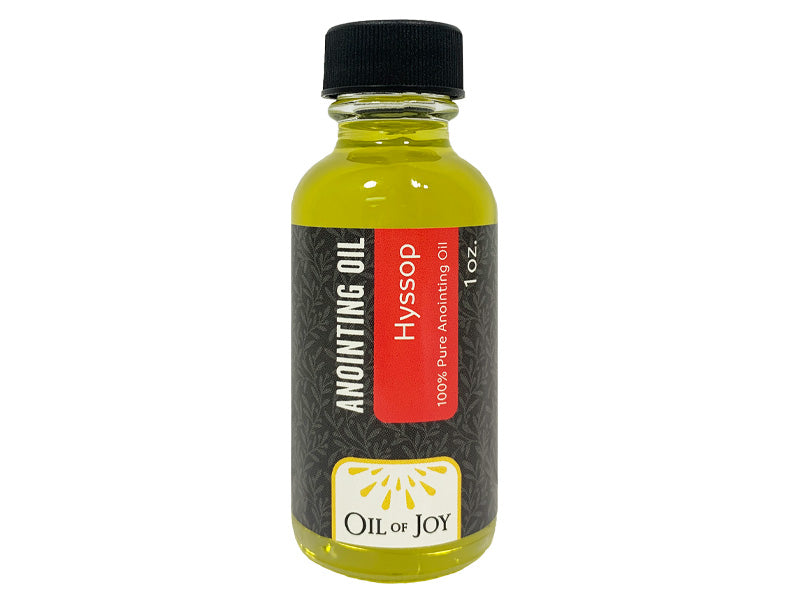 Anointing Oil Hyssop 1 Oz Bottle — Aslan Christian Books