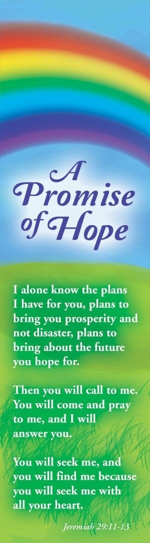 Promise of Hope Bookmark (Pack of 10) — Aslan Christian Books