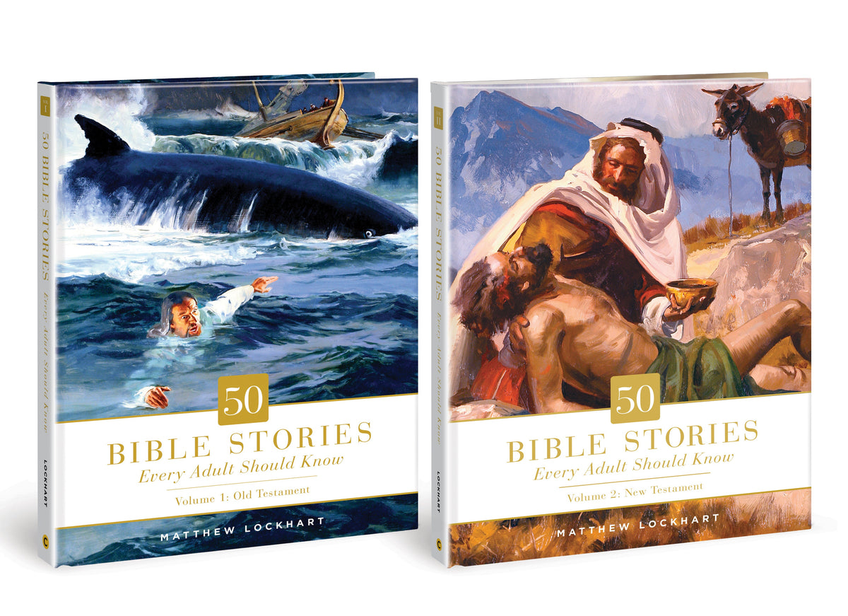 50 Bible Stories Every Adult Should Know, 2 Volume Set — Aslan ...