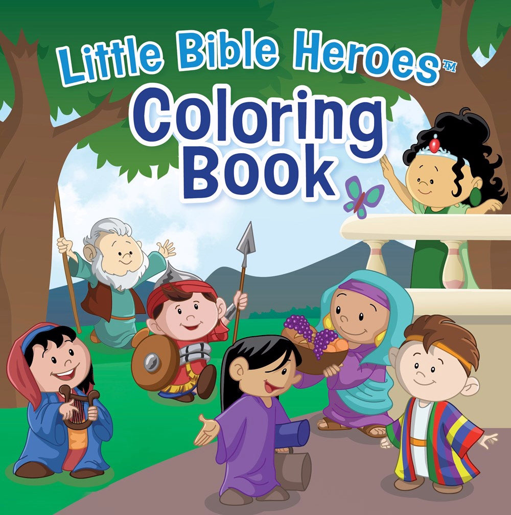 Little Bible Heroes Coloring Book — Aslan Christian Books