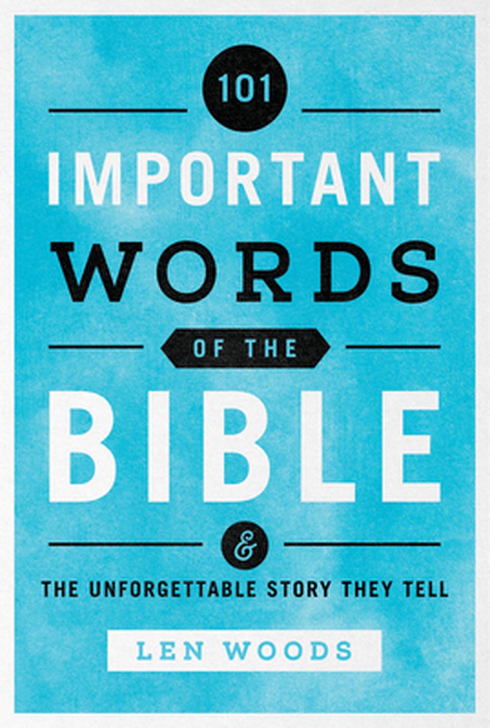 101 Important Words of the Bible — Aslan Christian Books