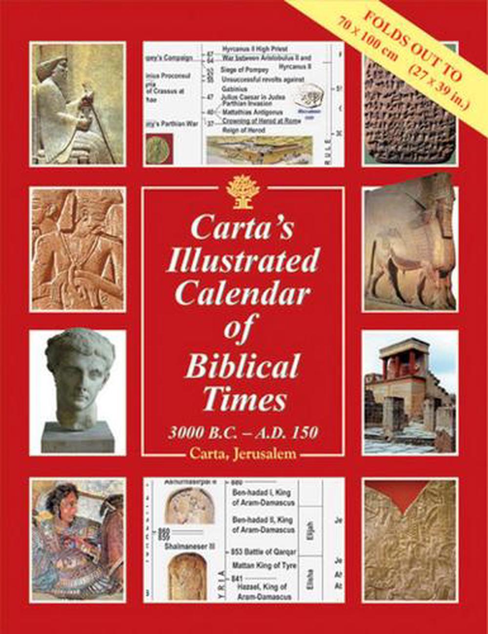 Carta's Illustrated Calendar of Biblical Times — Aslan Christian Books