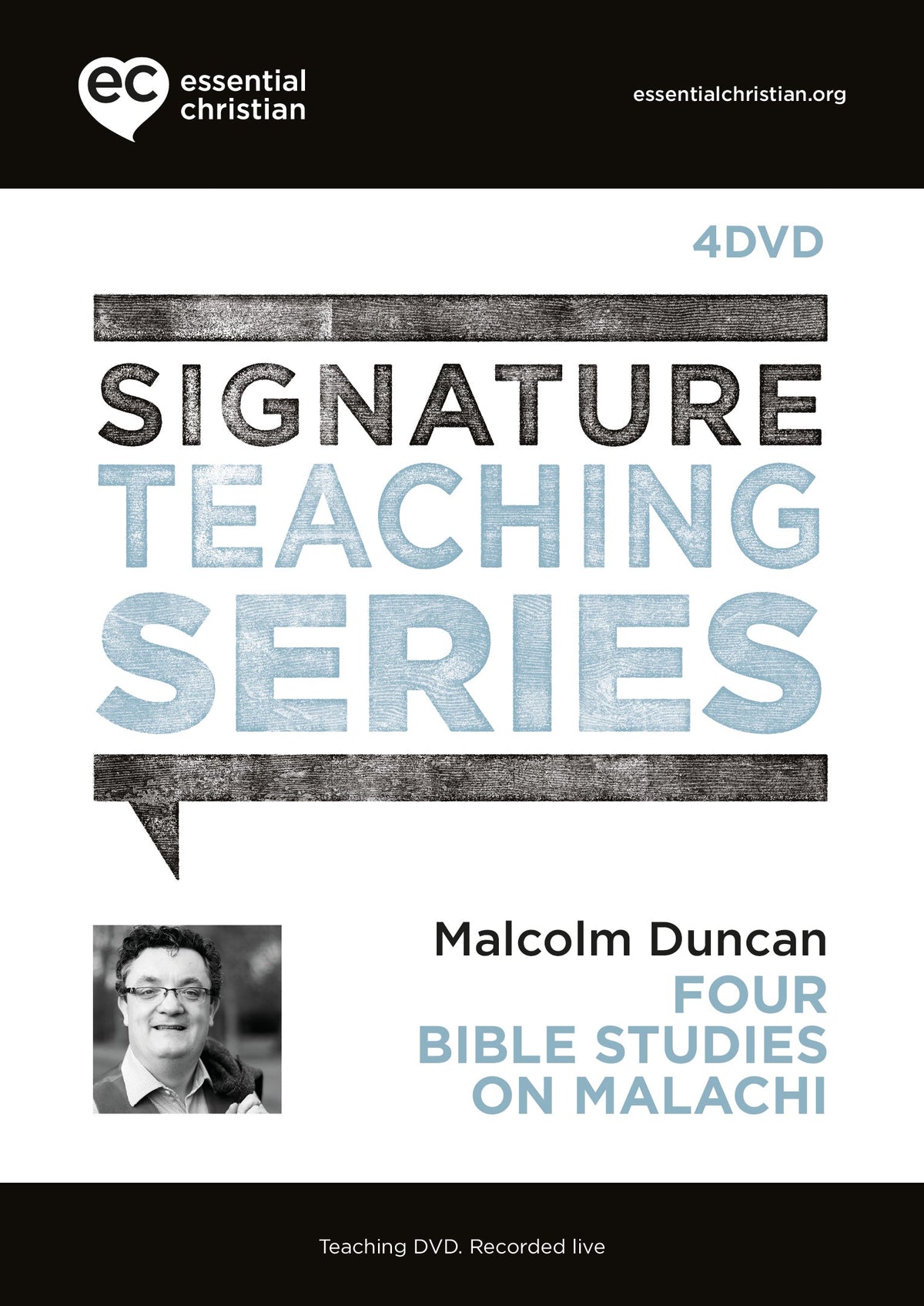 Malachi: Signature Teaching Series 4 Talk DVD — Aslan Christian Books